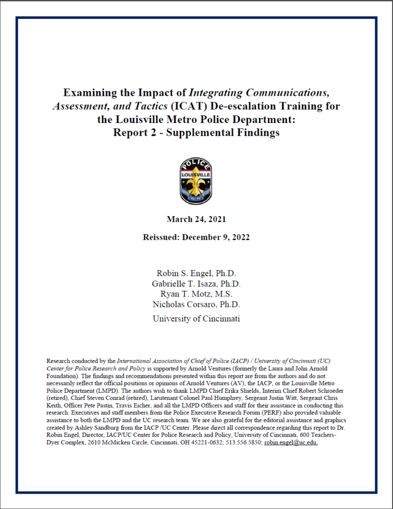 Publications - National Policing Institute