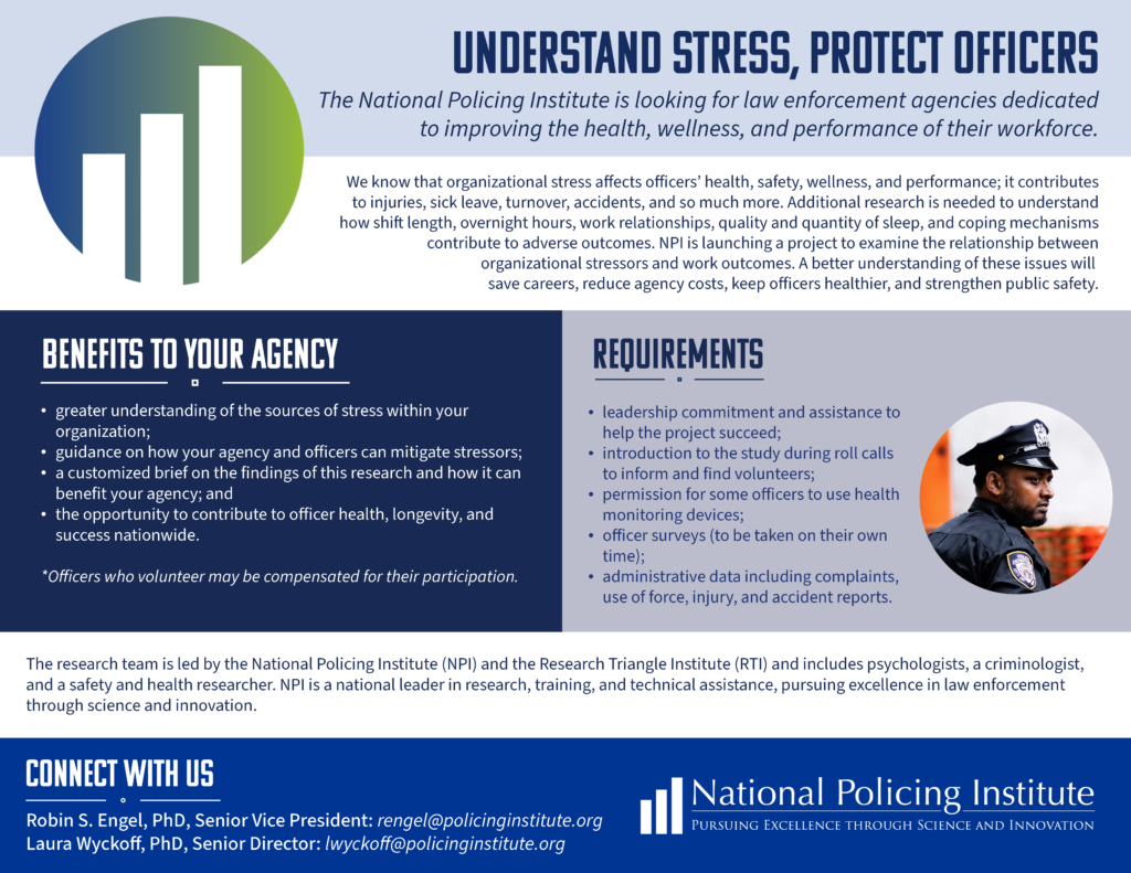 Research Opportunity: Officer Wellness Study - National Policing Institute